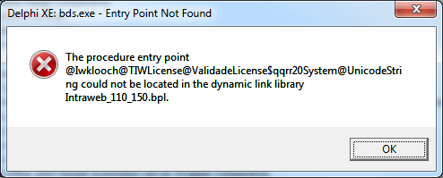 The procedure entry point could not be located – Atozed Documentation Center